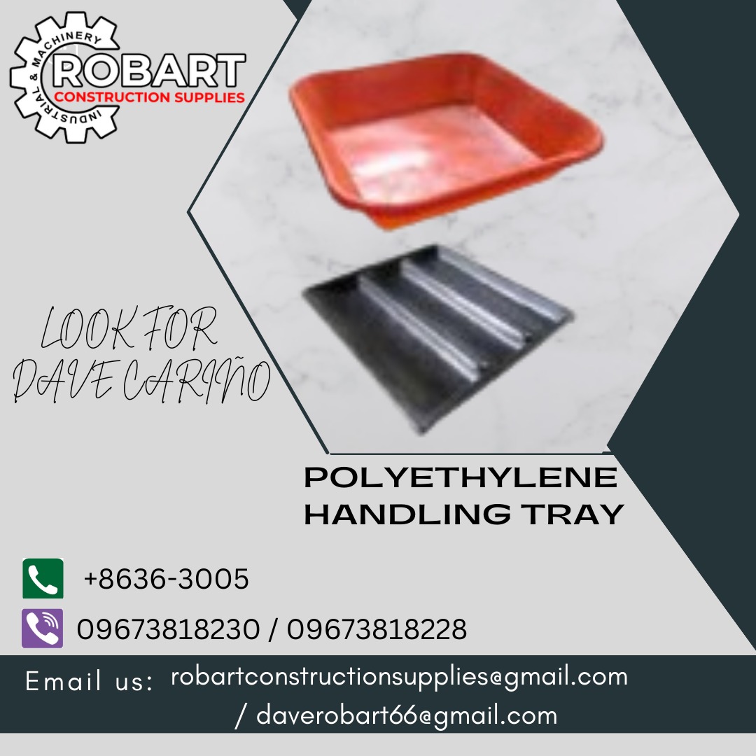 POLYETHYLENE HANDLING TRAY, Commercial & Industrial, Construction Tools ...