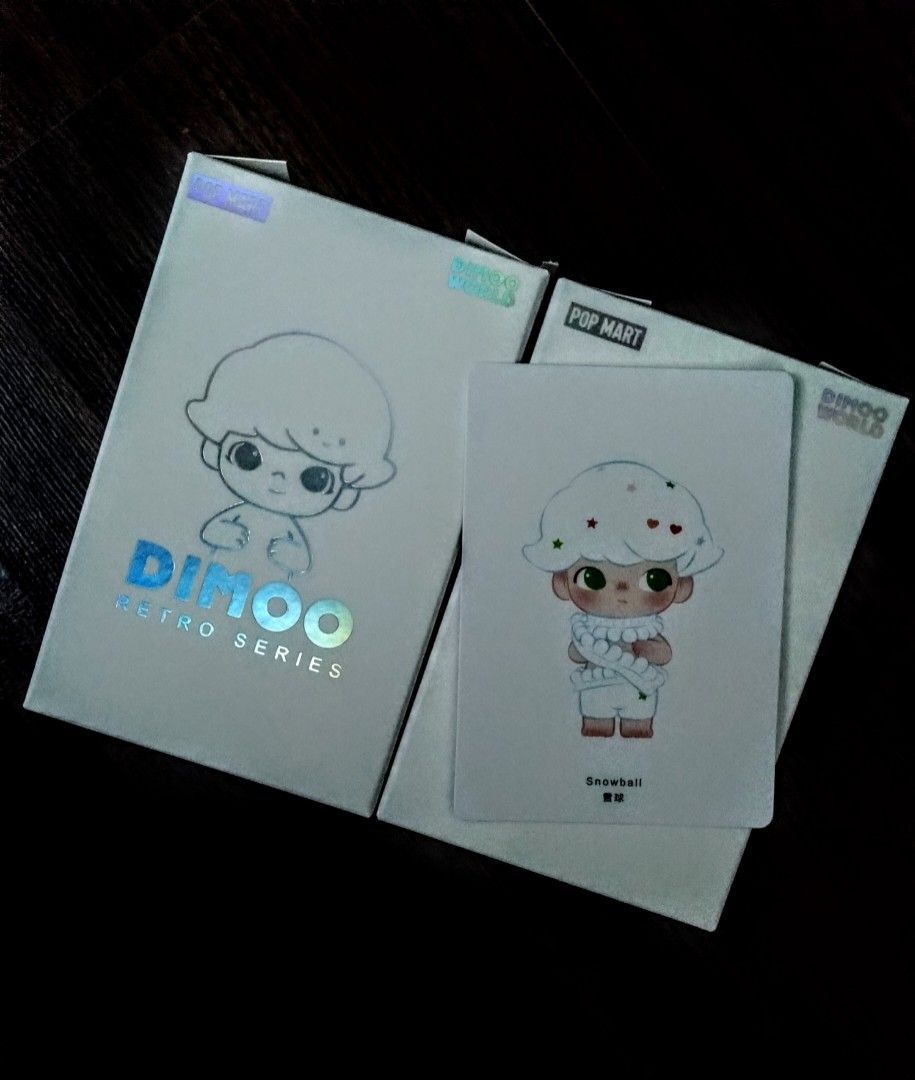 Pop Mart Dimoo Retro Series Snowball, Hobbies & Toys, Toys & Games on ...