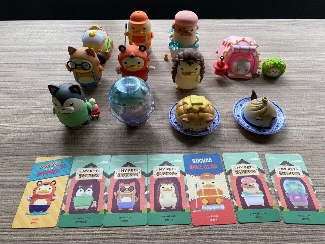 Popmart Duckoo & others, Hobbies & Toys, Toys & Games on Carousell