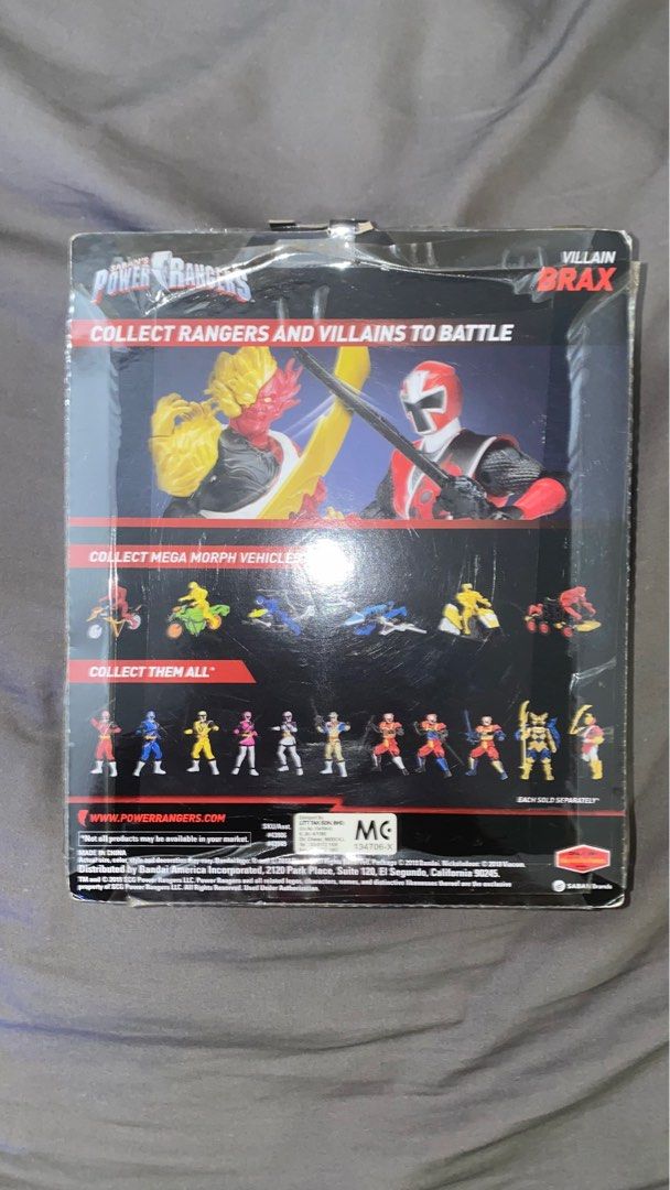 Power Rangers Super Ninja Steel - Brax, Hobbies & Toys, Toys & Games on ...