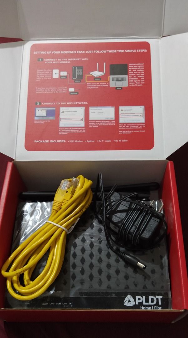 Prolink Pldt Home Fibr Router Wifi Modem Computers And Tech Office And Business Technology On