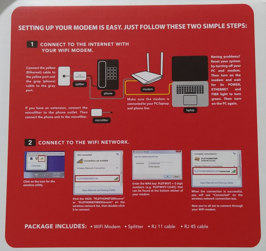 Prolink Pldt Home Fibr Router Wifi Modem Computers And Tech Office And Business Technology On