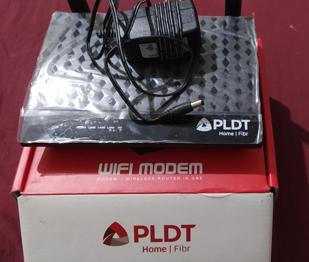 Prolink PLDT Home Fibr Router Wifi Modem, Computers & Tech, Office ...