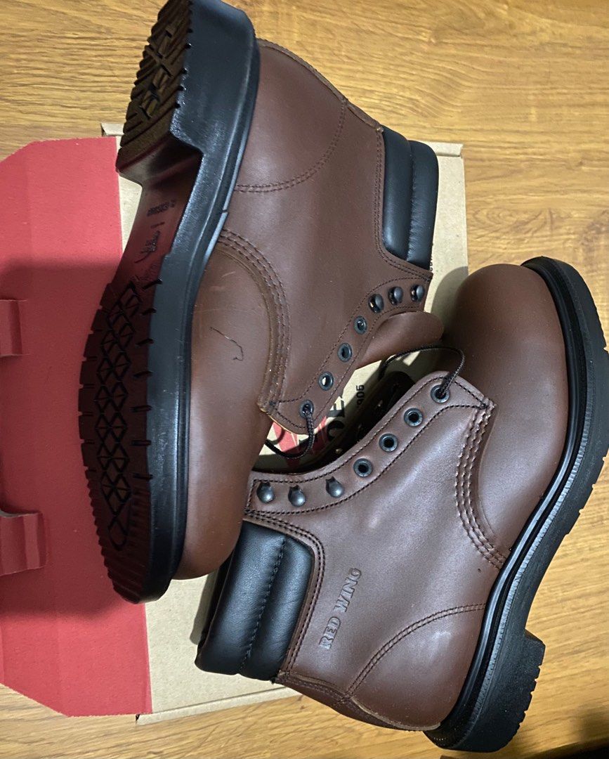 Red Wing Safety Boots 2245, Men's Fashion, Footwear, Boots on Carousell