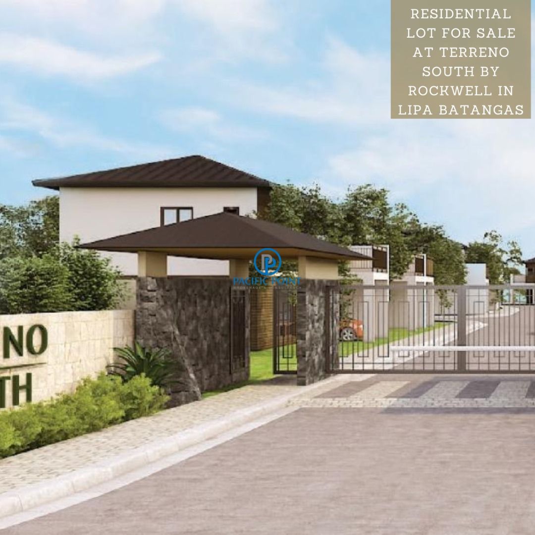 Residential Lot for sale at Terreno South by Rockwell in Lipa Batangas ...