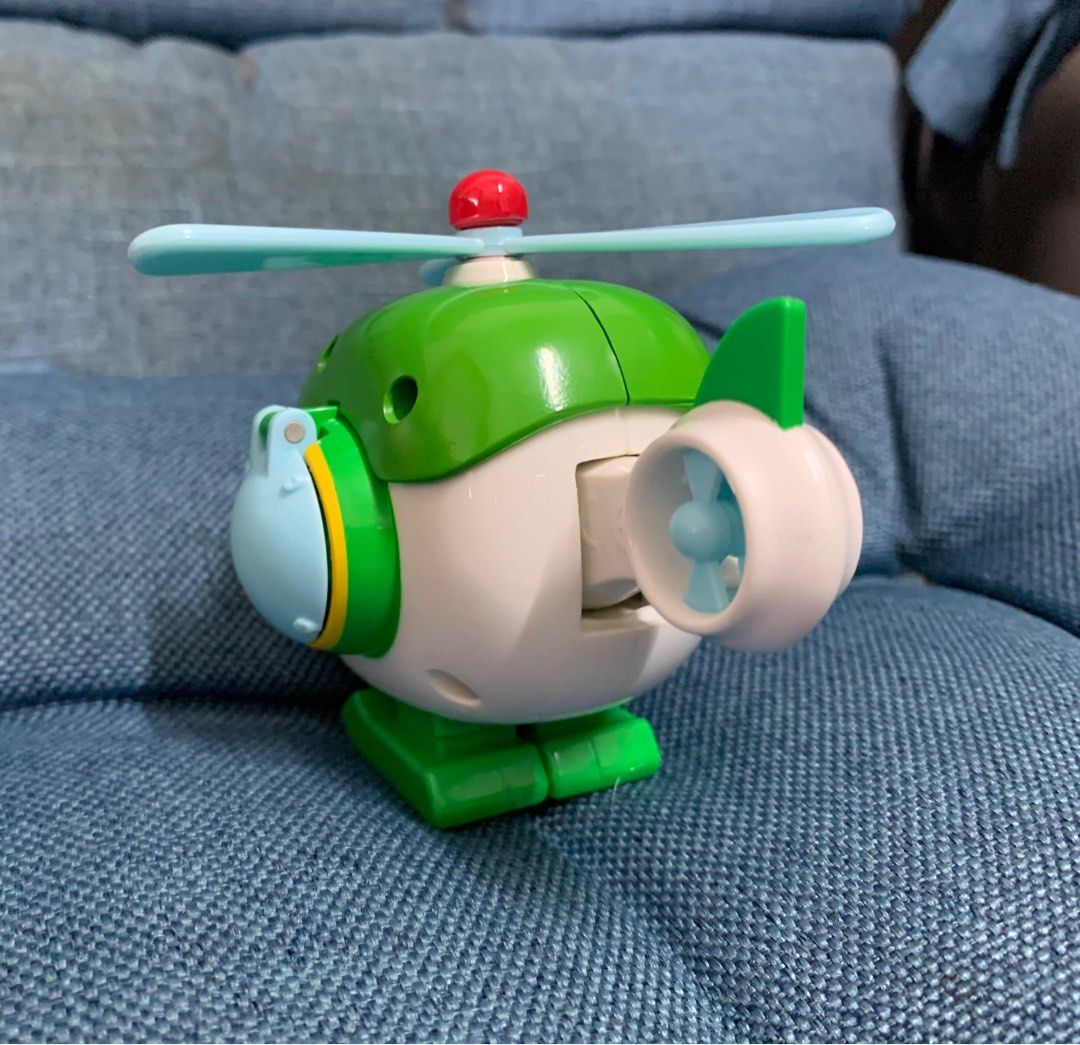 Robocar poli Transformation Robot Helicopter HELLY, Hobbies & Toys ...