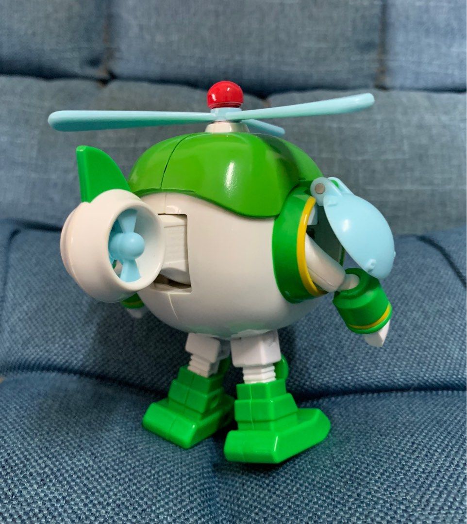 Robocar poli Transformation Robot Helicopter HELLY, Hobbies & Toys ...