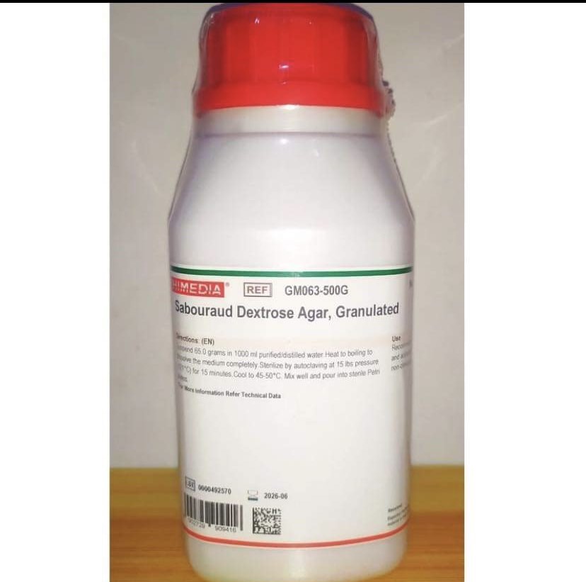Sabouraud Dextrose Agar, Granulated, Health & Nutrition, Medical ...
