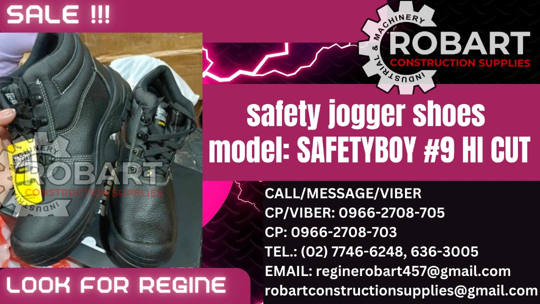 safety jogger shoes model: SAFETYBOY #9 HI CUT, Commercial & Industrial ...