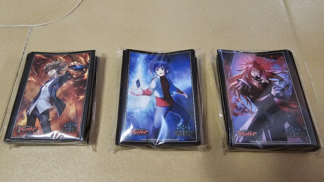 Shadowverse x Vanguard sleeves, Hobbies & Toys, Toys & Games on Carousell