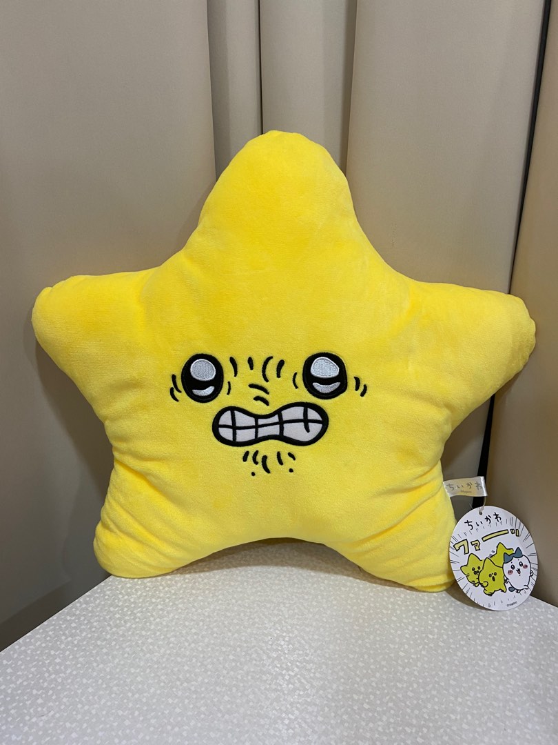 Shooting Star Chiikawa Hachiware Cushion, Furniture & Home Living, Home ...