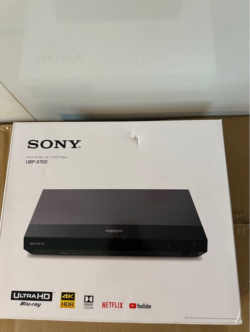 Sony Ultra HD Blu Ray /DVD Player UBP-X700, TV & Home Appliances, TV & Entertainment, Blu-Ray ...
