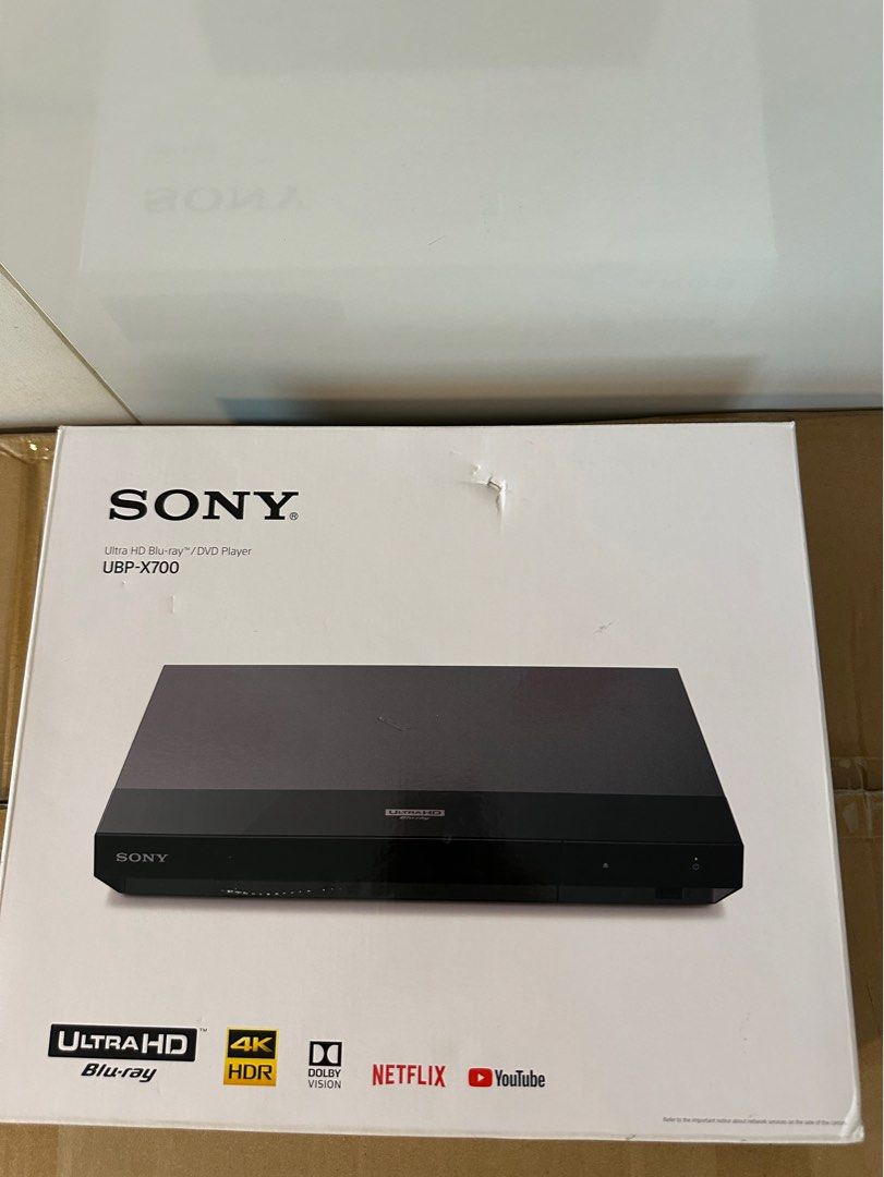 Sony Ultra HD Blu Ray /DVD Player UBP-X700, TV & Home Appliances, TV & Entertainment, Blu-Ray ...