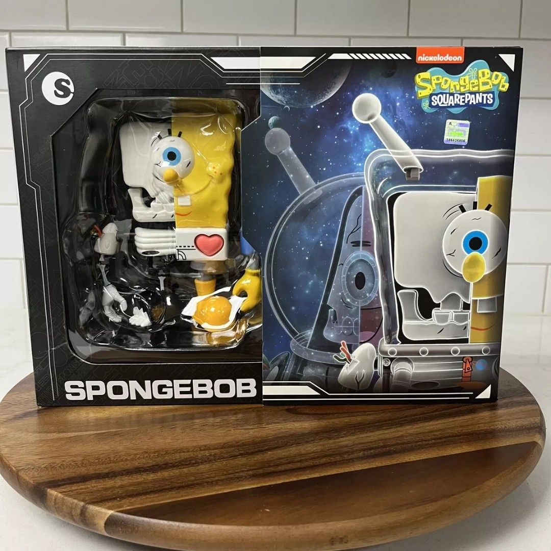 SPONGEBOB SQUAREPANTS Space Travel NICKELODEON 20cm Figure Spongebob ...