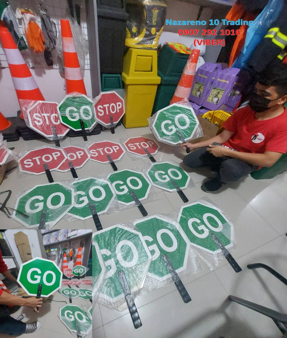 Stop & Go sign 3, Commercial & Industrial, Construction & Building ...