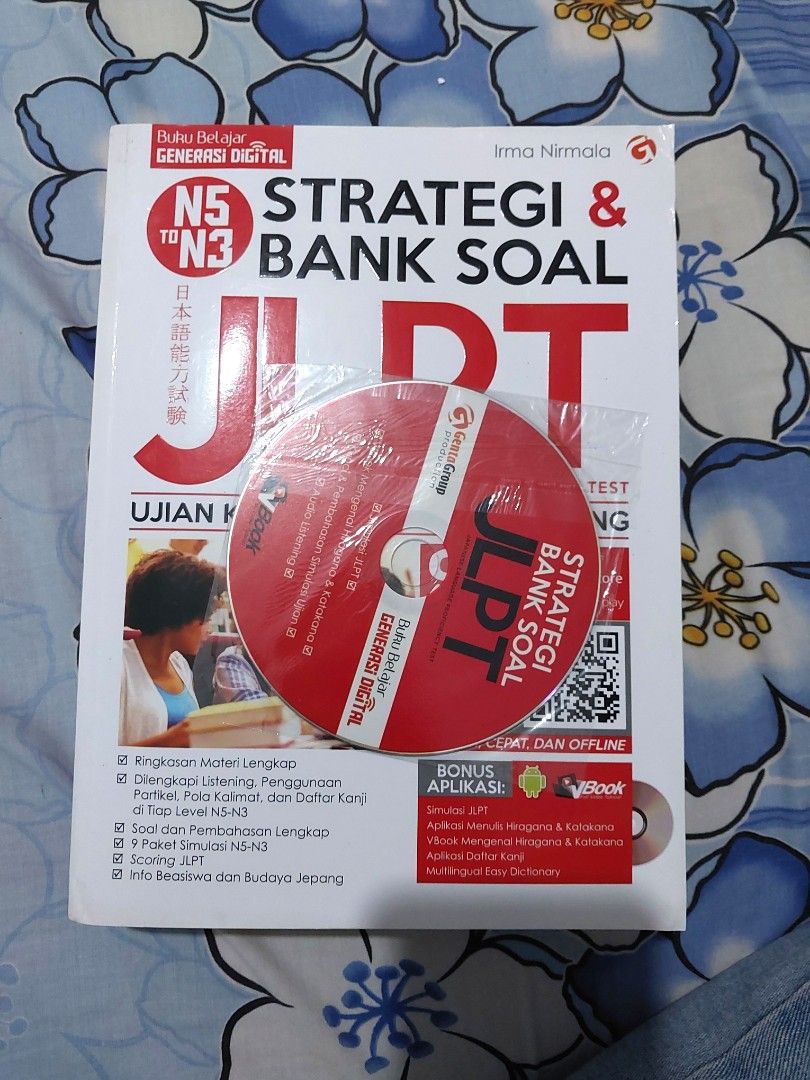 Strategi dan Bank Soal JLPT N5 to N3, Buku & Alat Tulis, Buku di Carousell