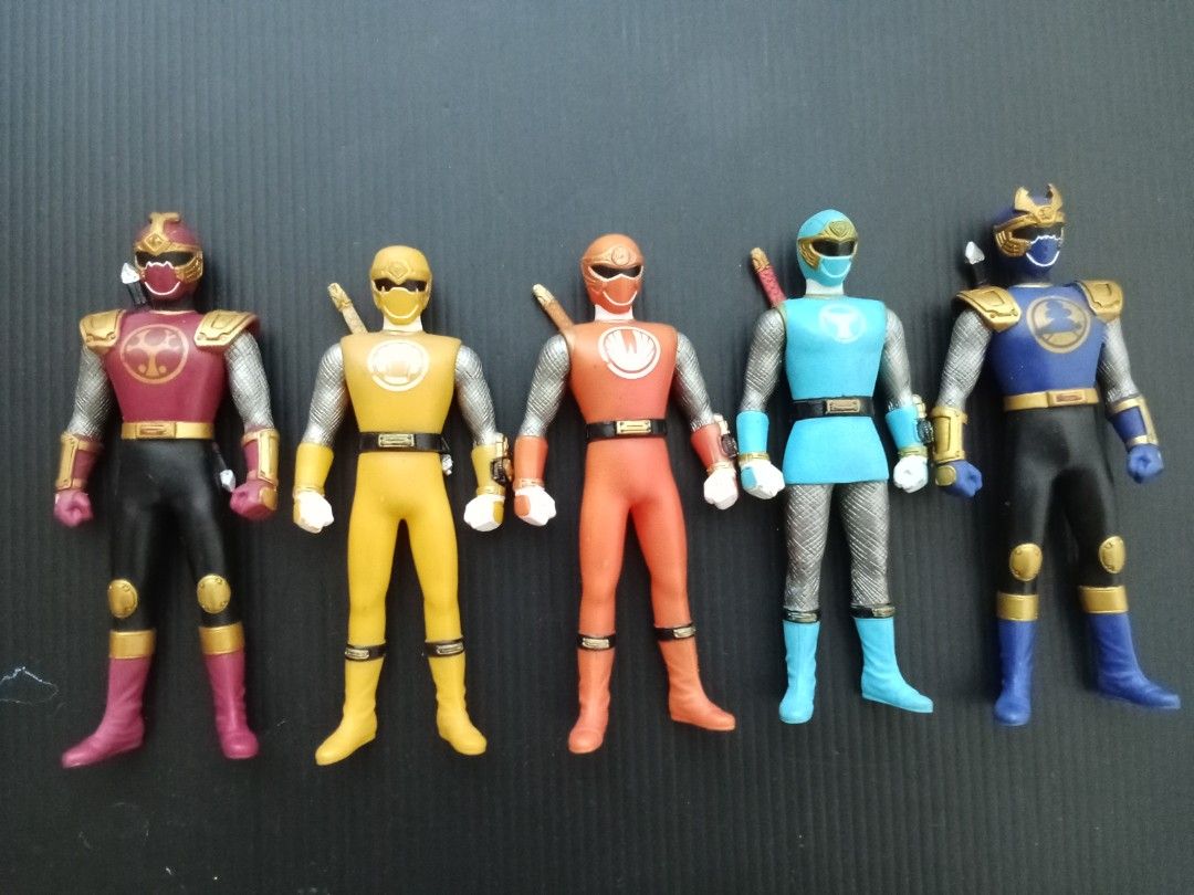 4.5 Inches Super Sentai Hurricaneger Power Rangers Ninja Storm, Hobbies ...