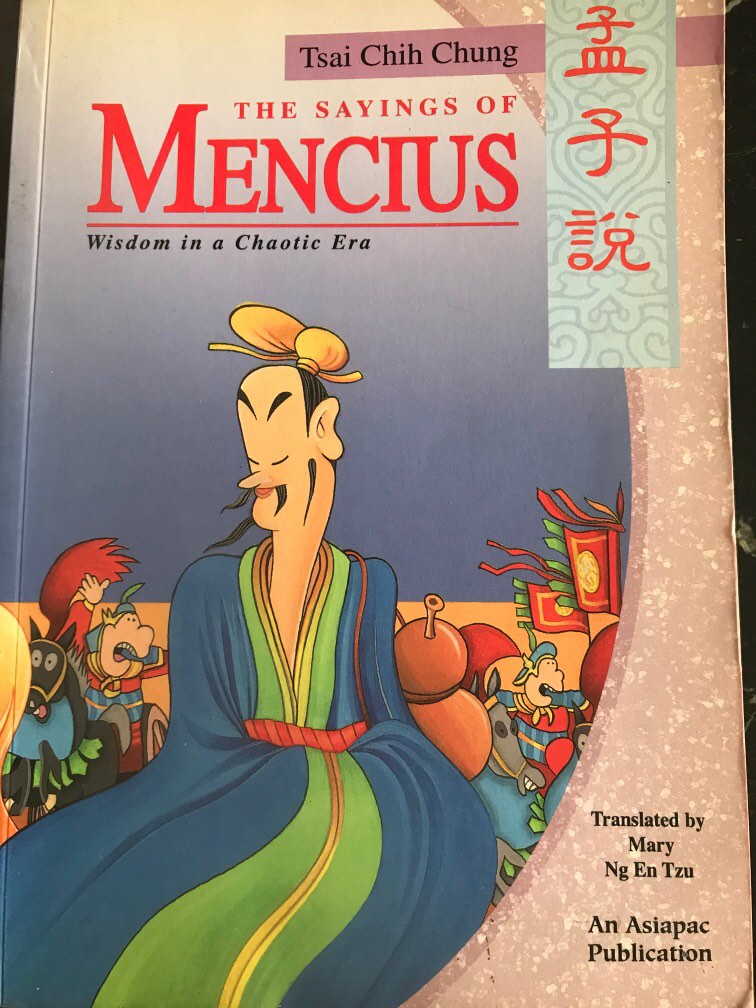 The Sayings of Mencius: Wisdom in a Chaotic Era on Carousell