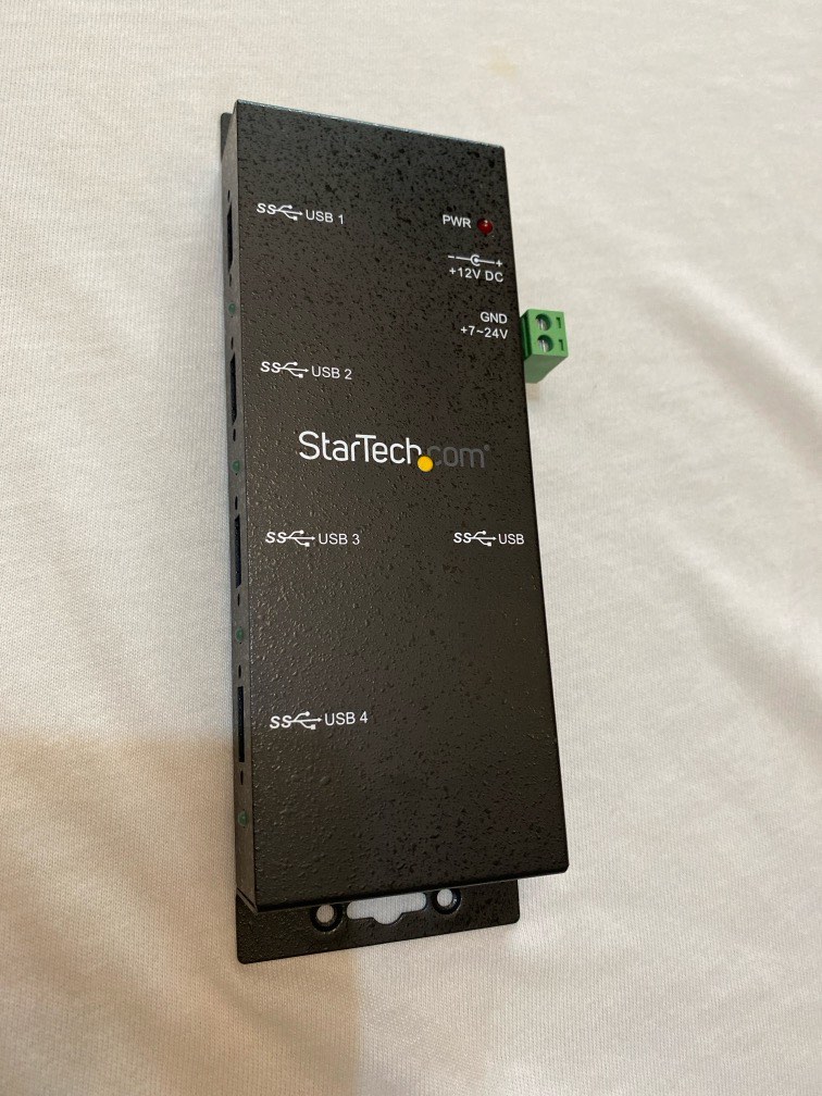 The StarTech 4-Port Industrial USB 3.0 Hub, Computers & Tech, Office & Business Technology on ...