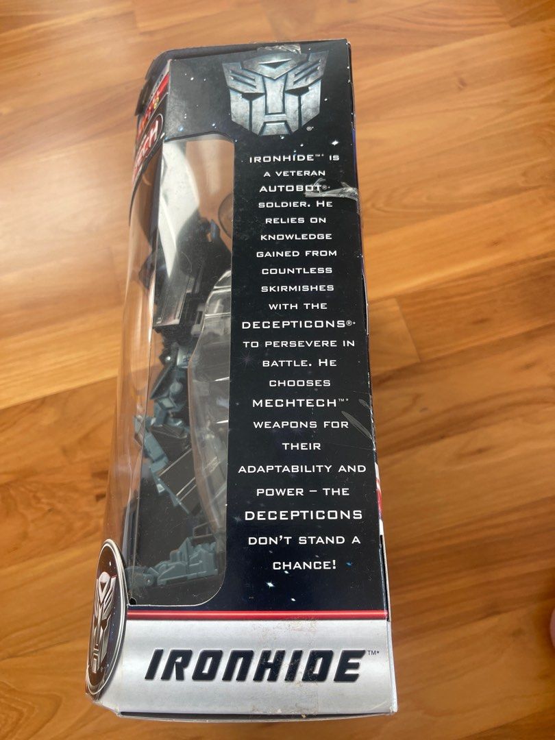 Transformers mechtech dark of the moon ironhide autobot weapons system ...