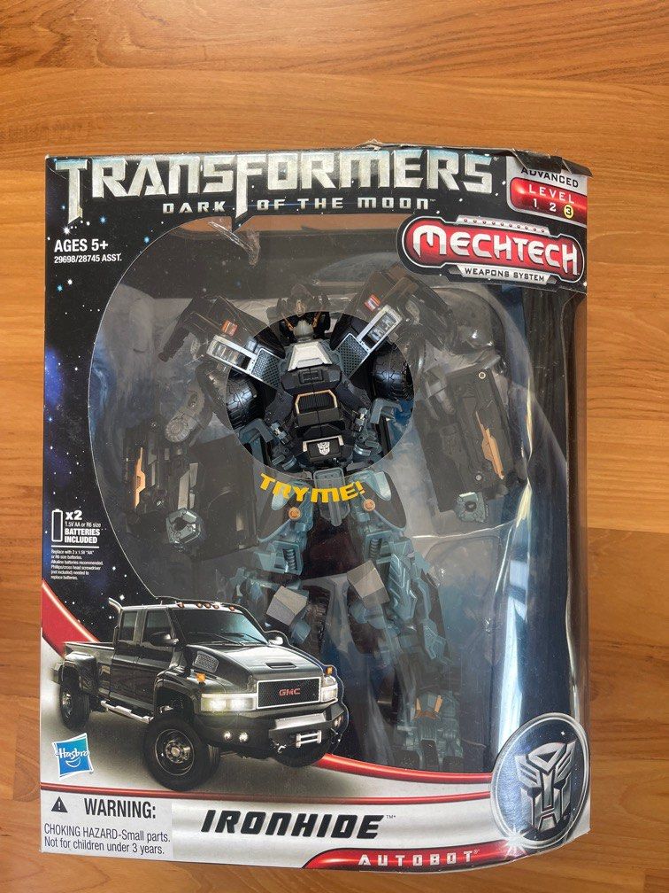 Transformers mechtech dark of the moon ironhide autobot weapons system ...