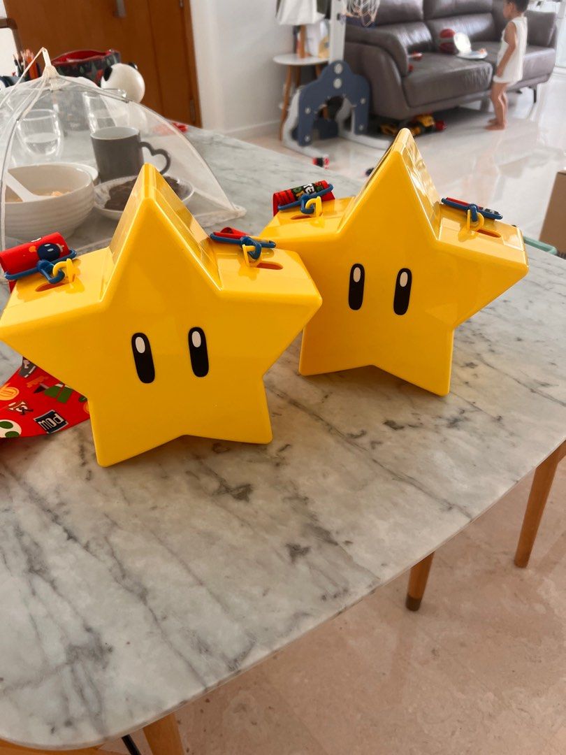 USJ Super Nintendo World LED Mario Star Popcorn Bucket, Hobbies & Toys ...