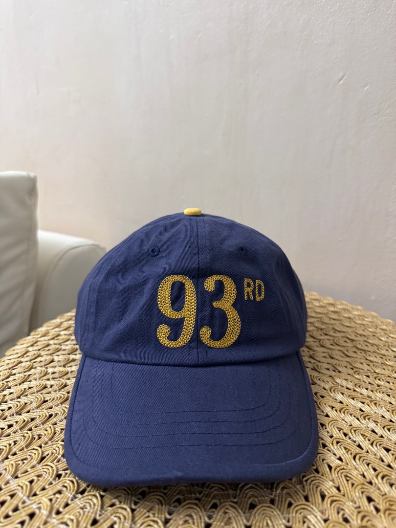 Vintage Double RL 93rd Division Baseball Cap / Hat - Navy Blue, Men's ...