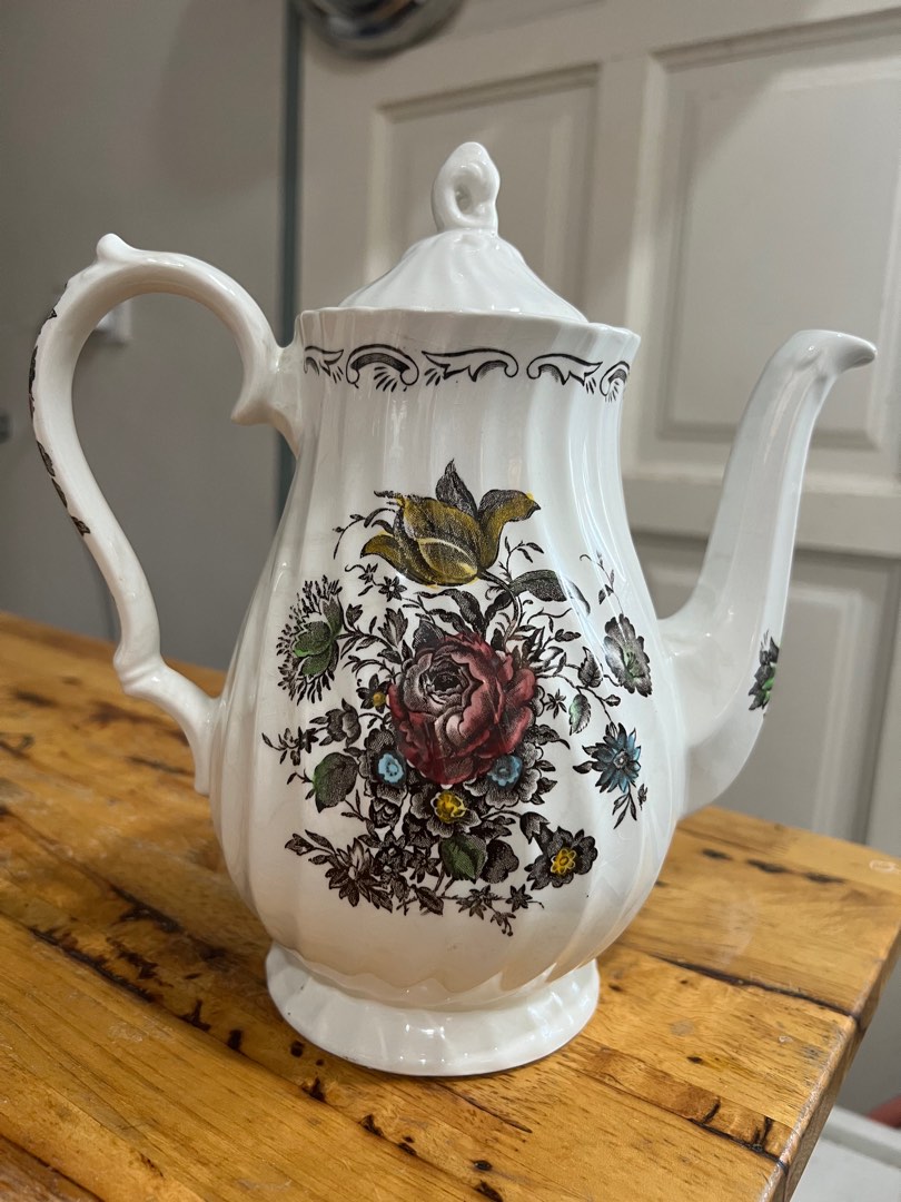 Vintage tea pot Myott staffordshire teko coffee pot, Furniture & Home ...