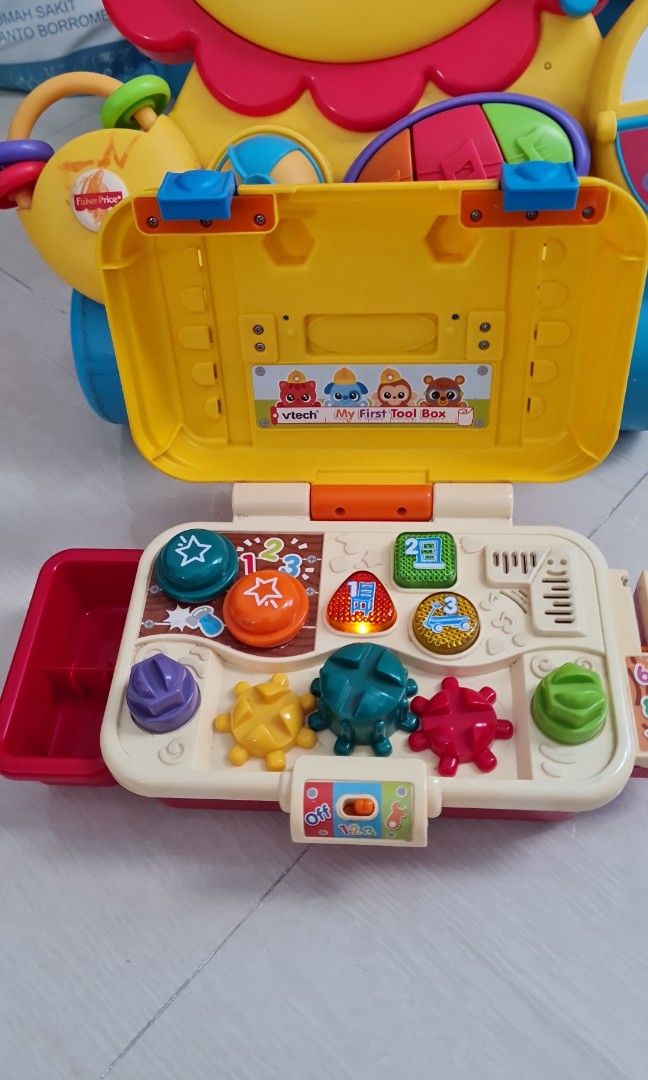 Vtech My First Tool Box Hit n Flash not elc mothercare fisher price ...