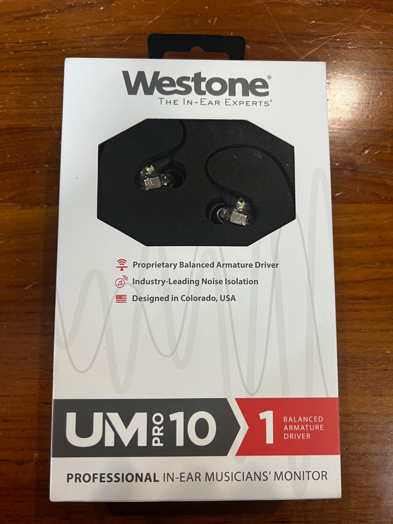 Westone UMPro10 IEM, Audio, Earphones on Carousell