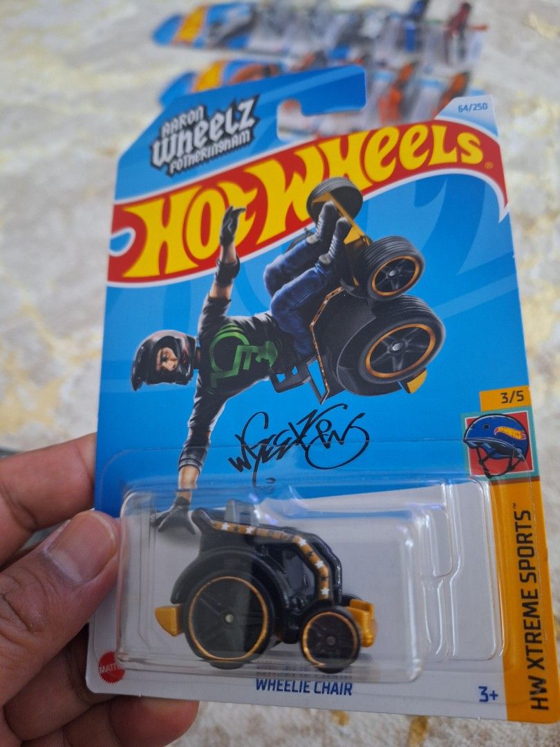 Wheelie Chair : Aaron Wheelz, Hobbies & Toys, Toys & Games on Carousell