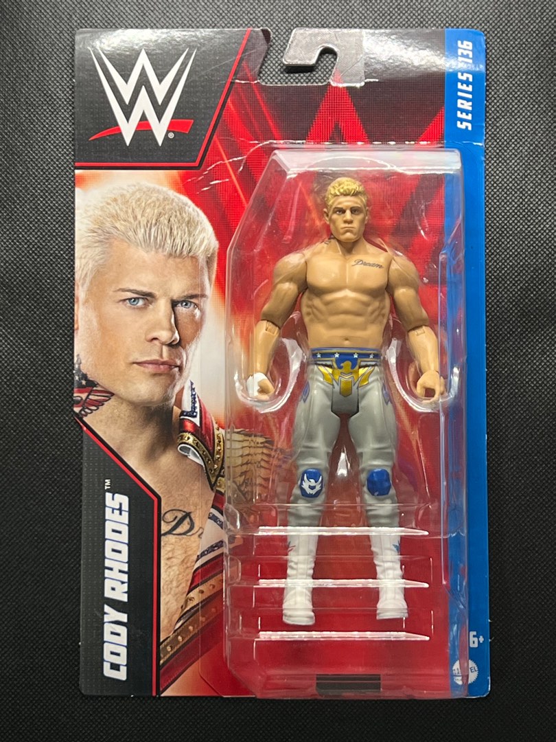 WWE Basic 136 - Cody Rhodes (MISB), Hobbies & Toys, Toys & Games on ...