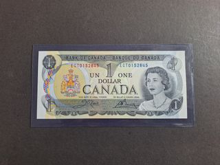 1959 Government of Hong Kong Queen Elizabeth II One Dollar $1 Note 6W ...