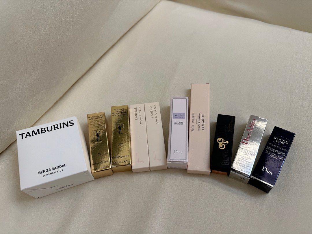 唇膏 唇彩 唇筆 香水膏 香水 潤唇膏 YSL Dior Tomford Laneige Tamburins Jill Stuart Miss Dior Too cool for school ...