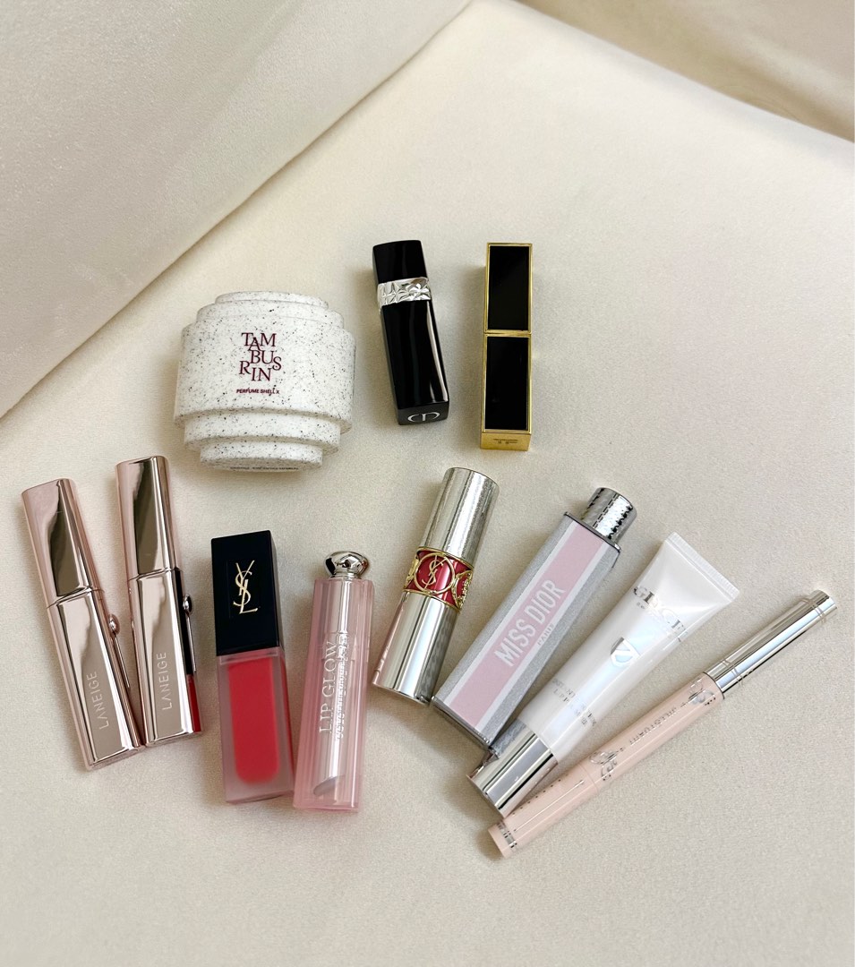 唇膏 唇彩 唇筆 香水膏 香水 潤唇膏 YSL Dior Tomford Laneige Tamburins Jill Stuart Miss Dior Too cool for school ...