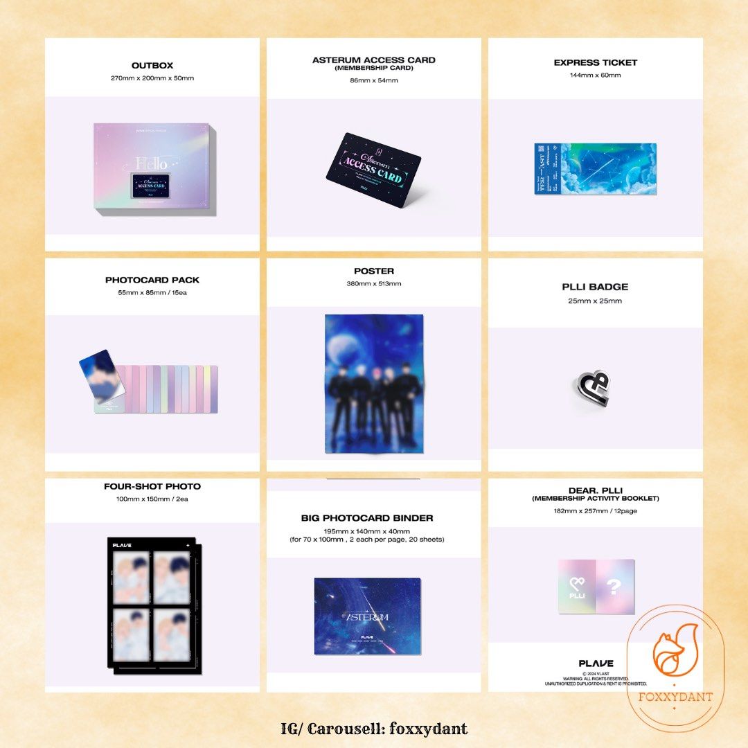 已截 如有意請到IG聯絡 Plave [限時再販] PLLI 1ST MEMBERSHIP KIT 會員禮 代辦 代購 (後補國內及國際運費 ...