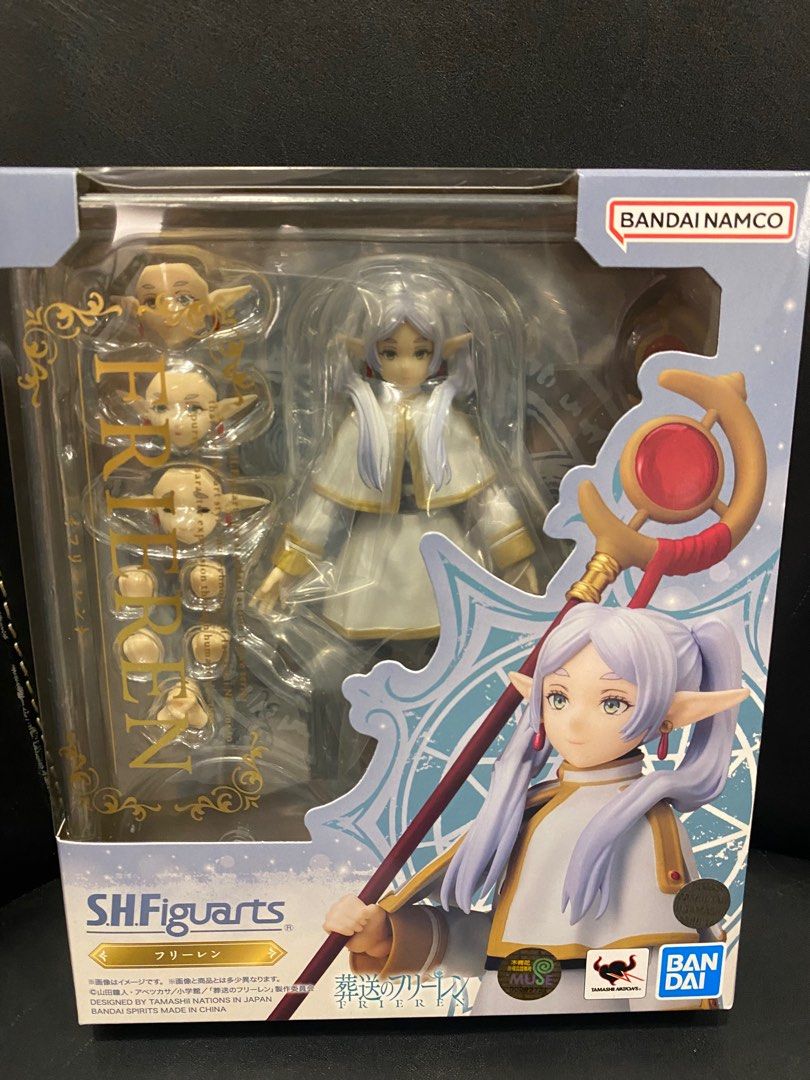 全新 現貨SHF Frieren BANDAI s.h.figuarts FRIEREN 葬送的芙莉蓮 芙莉蓮 SHF, 興趣及遊戲, 玩具 ...