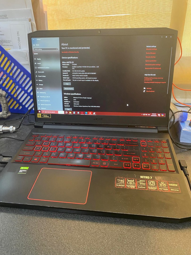 ACER NITRO 7 GAMING LAPTOP, Computers & Tech, Laptops & Notebooks on ...