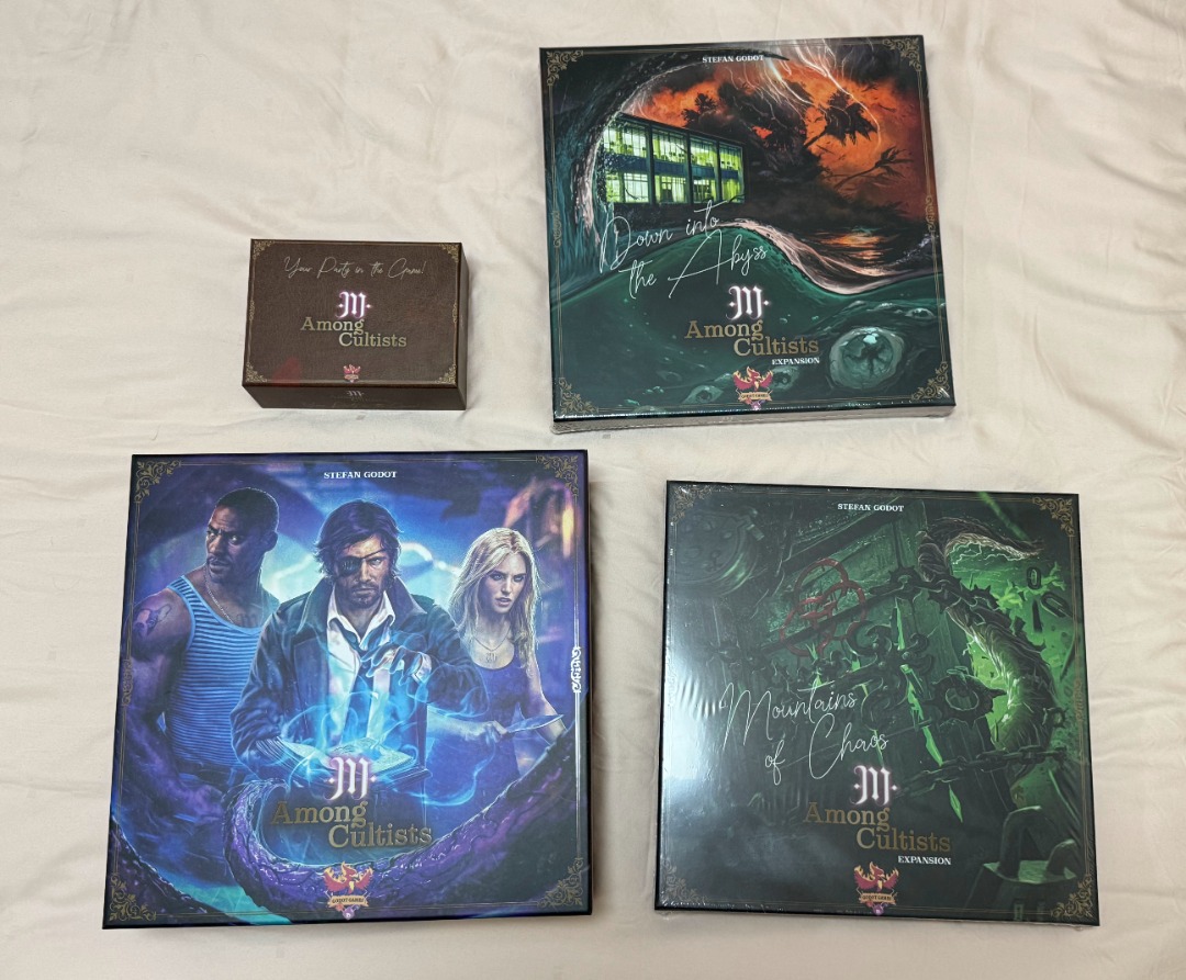 Among Cultists + Expansions, Hobbies & Toys, Toys & Games on Carousell