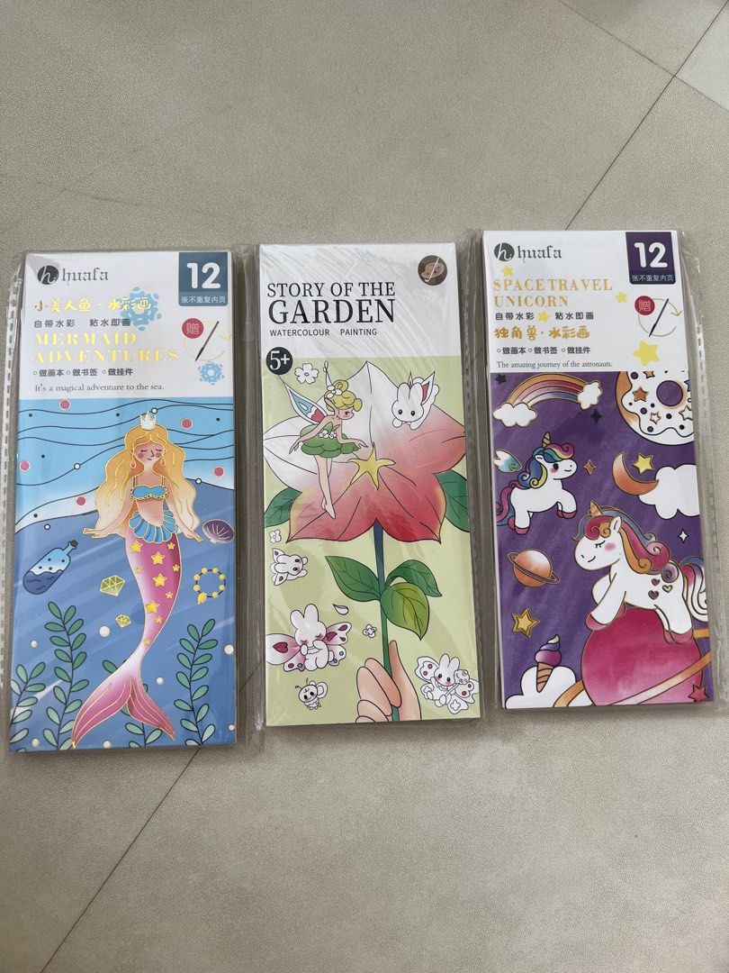 Art and craft booklet (paint), Hobbies & Toys, Stationery & Craft, Art & Prints on Carousell