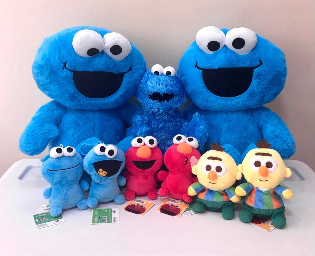 Authentic Sesame Street Plushie, Hobbies & Toys, Toys & Games on Carousell