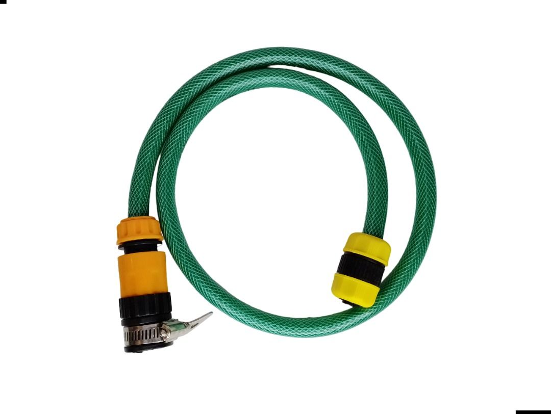 AUTOMATIC WASHING MACHINE/ GARDEN HOSE EXTENSION, UNIVERSAL TAP ADAPTER ...