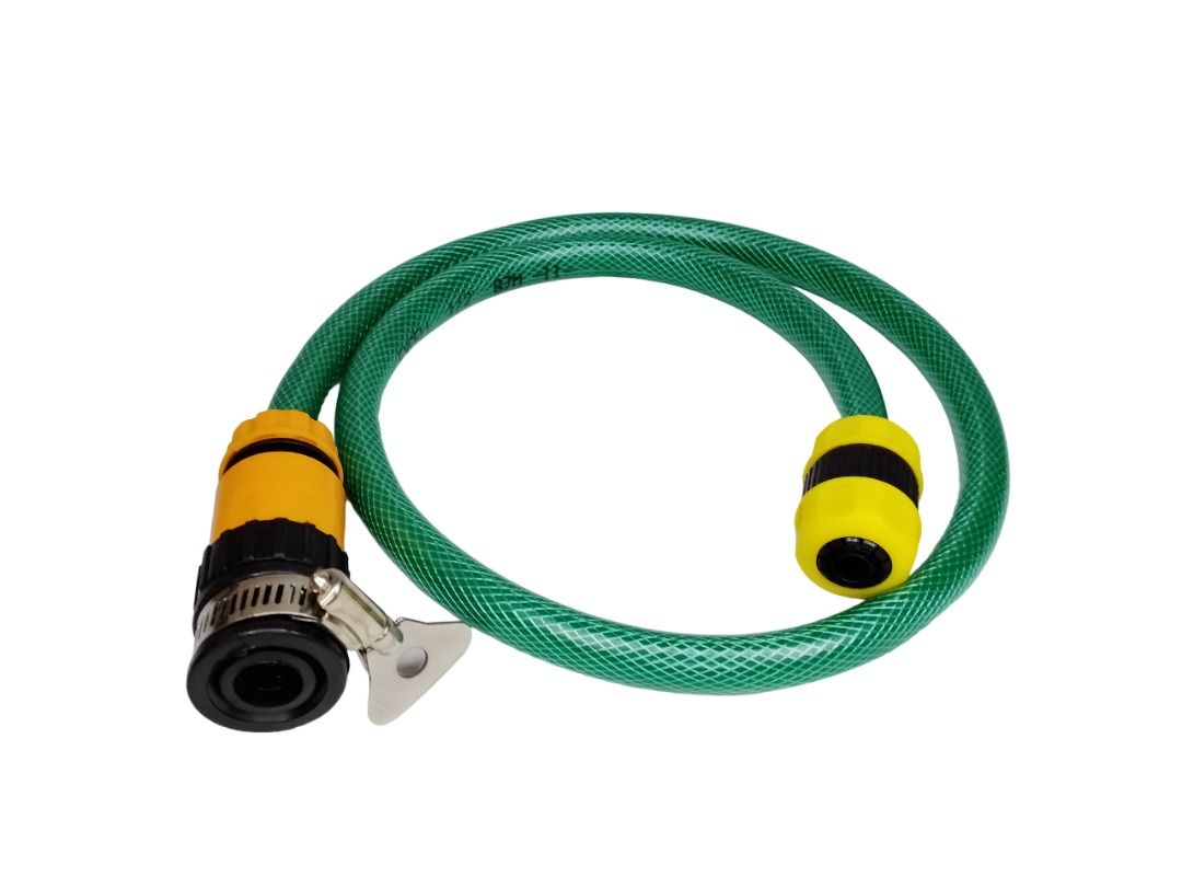 AUTOMATIC WASHING MACHINE/ GARDEN HOSE EXTENSION, UNIVERSAL TAP ADAPTER ...