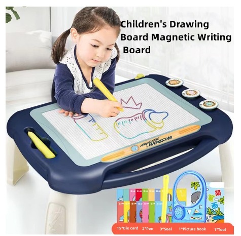 Big Size Erasable Drawing Board Magnetic Writing Painting Board Set ...