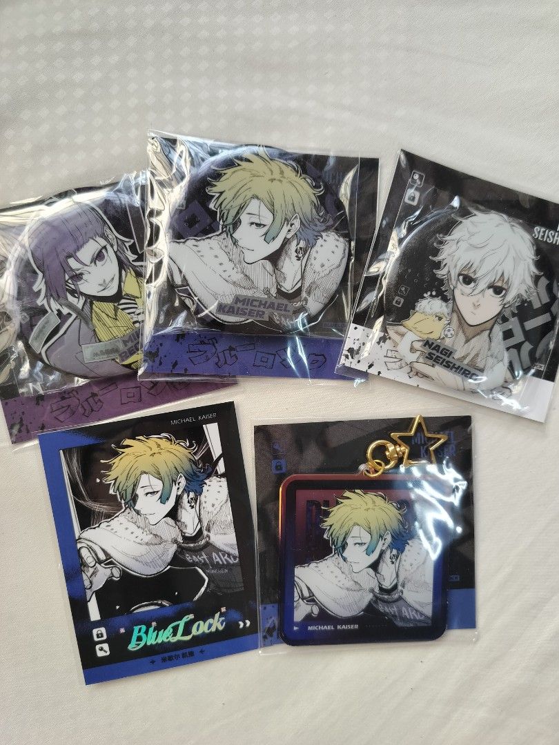 Bluelock merch (Kaiser/Nagi/Mikage), Hobbies & Toys, Memorabilia ...
