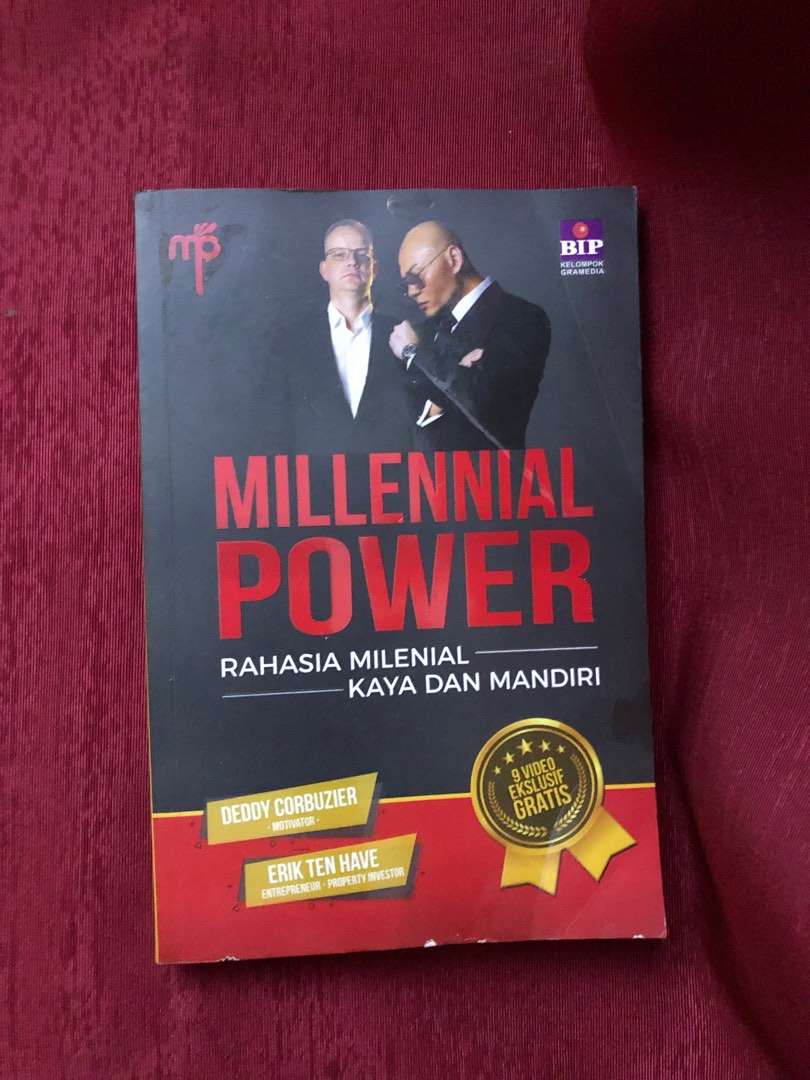 Buku ORI Gramedia - Millennial Power - Deddy Corbuzier - Milenial Power ...
