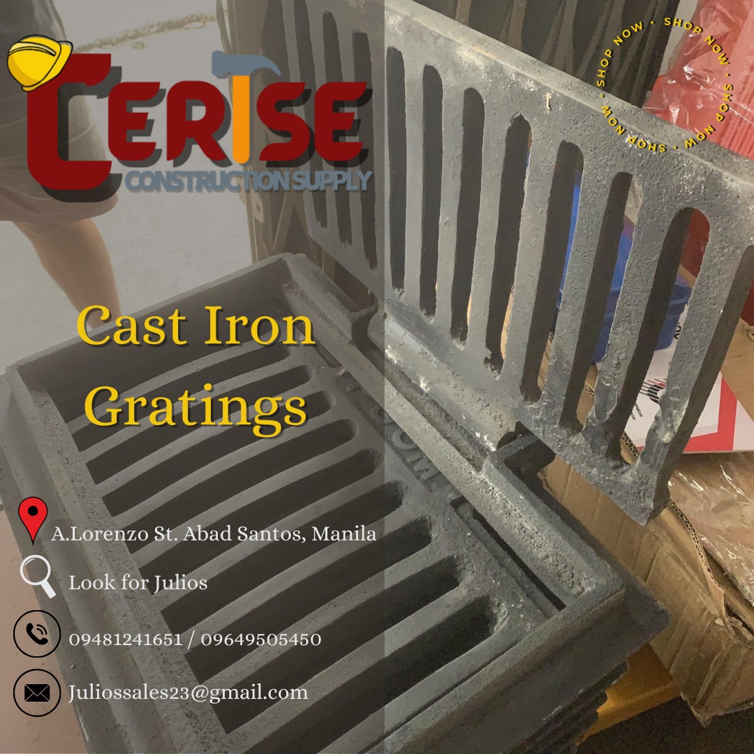 Cast Iron Gratings, Commercial & Industrial, Construction Tools ...