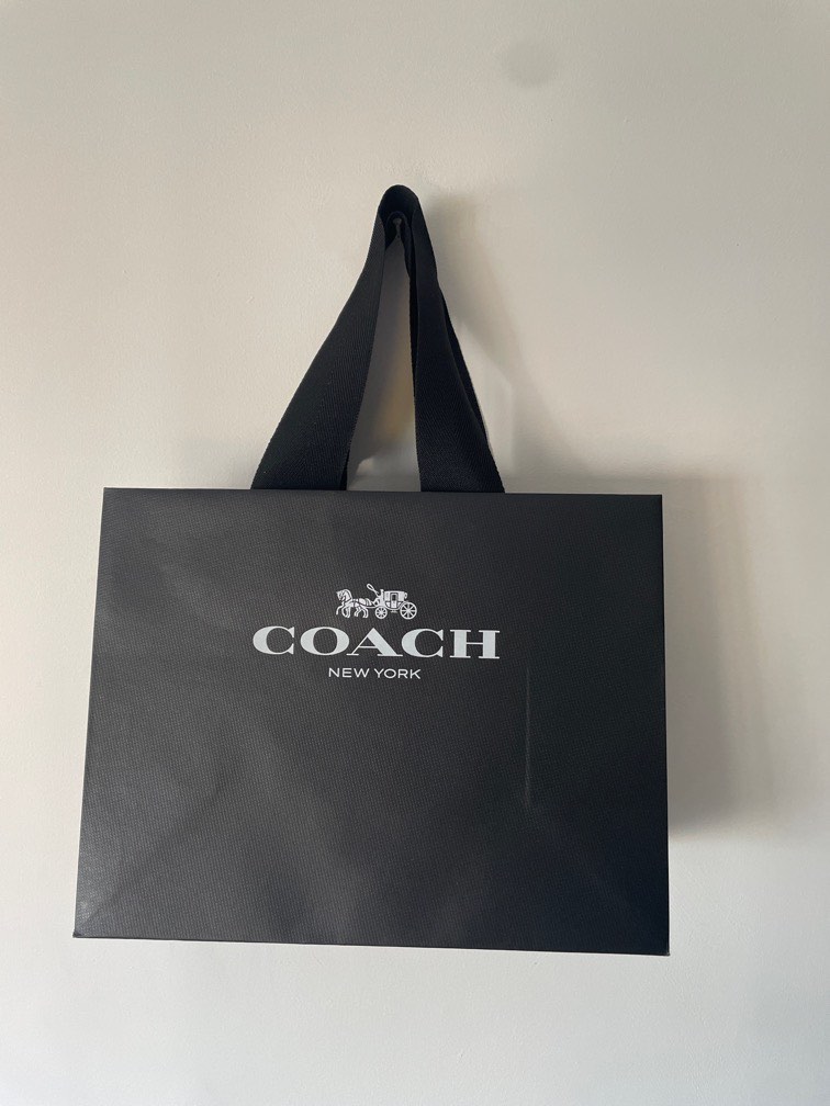 Coach paper bag, Hobbies & Toys, Stationery & Craft, Craft Supplies ...