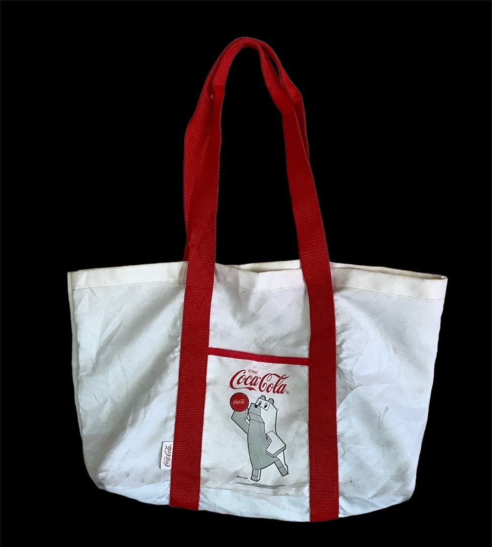 Coca cola tote beg, Women's Fashion, Bags & Wallets, Tote Bags on Carousell