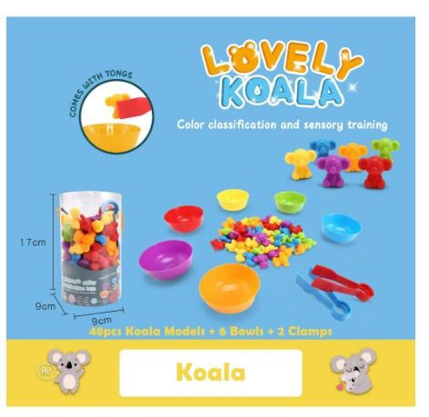 Color and Shape Classification toy, Sorting, counting, matching game ...